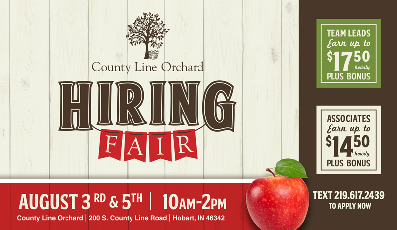 🍎 County Line Orchard located in Hobart, Indiana 🍎